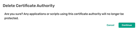 Configure Certificates for Server and Client Authentication