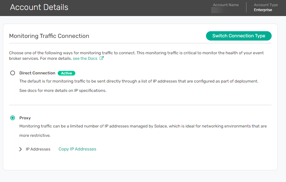 Configuring Monitoring Traffic